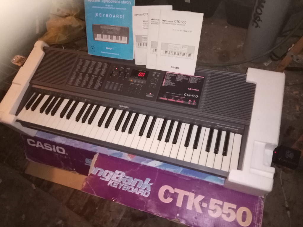 Keyboard Casio CTK-550 | Lublin | Kup teraz na Allegro Lokalnie