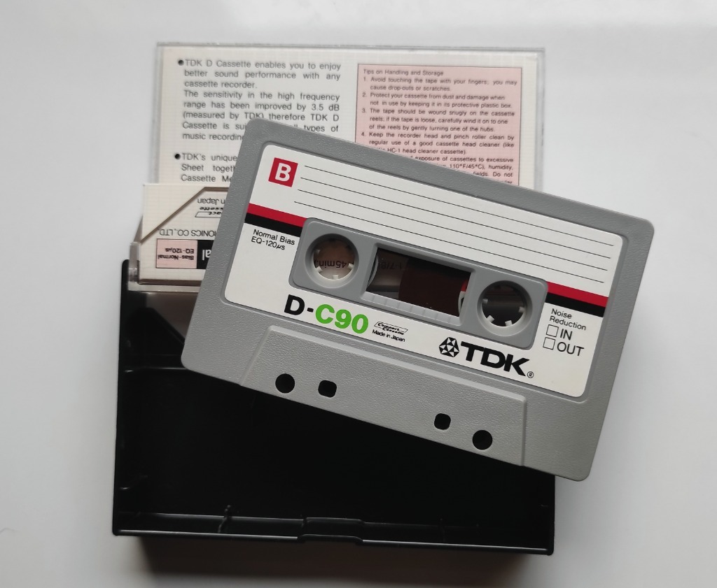 Kaseta magnetofonowa TDK D - C90 (1979) | Szczecin | Kup teraz na ...