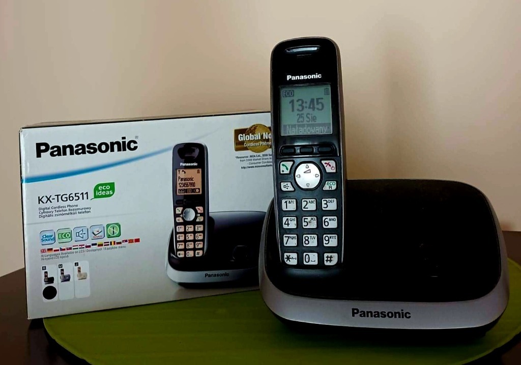 Telefon bezprzewodowy Panasonic KX-TG6511 | Józefów k Otwocka | Kup teraz na Allegro Lokalnie