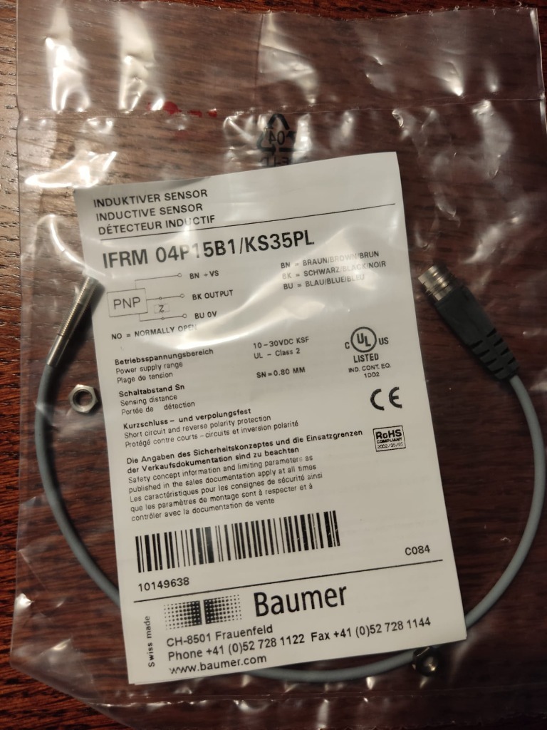 Baumer czujnik indukcyjny IFRM 04P15B1 KS35PL | Ostrów Wielkopolski ...