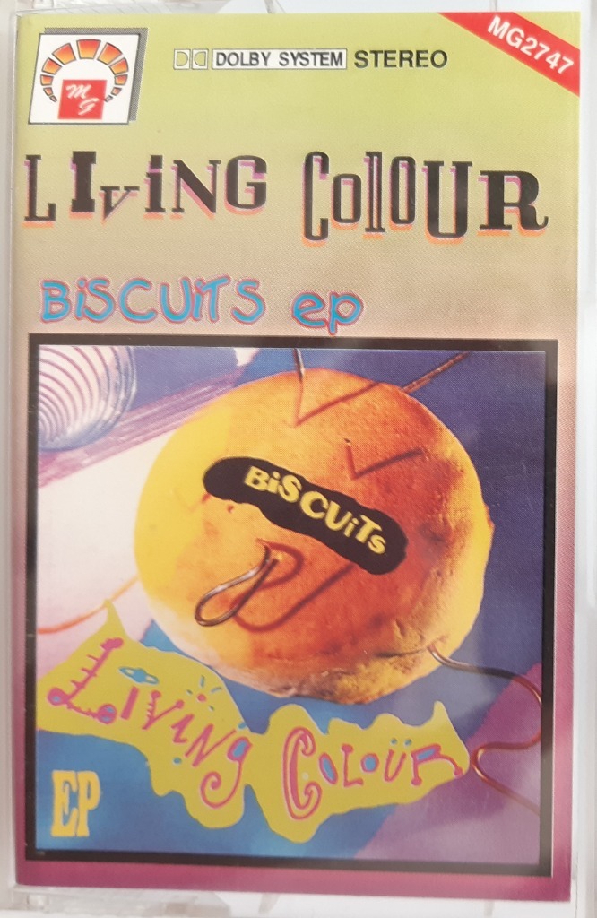 LIVING COLOUR - BISCUITS EP [KASETA] | MIĘDZYRZEC PODLASKI | Kup teraz ...