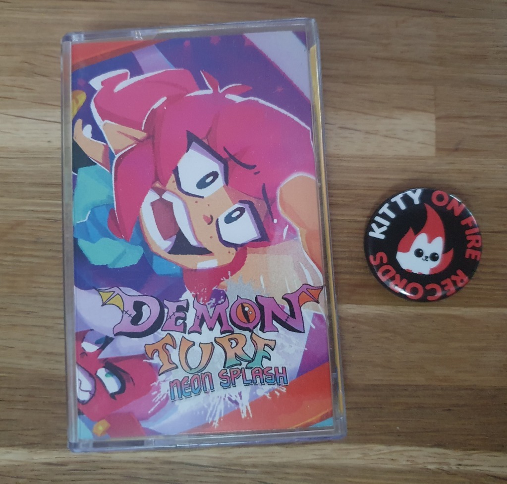 Demon Turf Neon Splash Game Soundtrack Cassete | Tomaszowo | Kup teraz ...