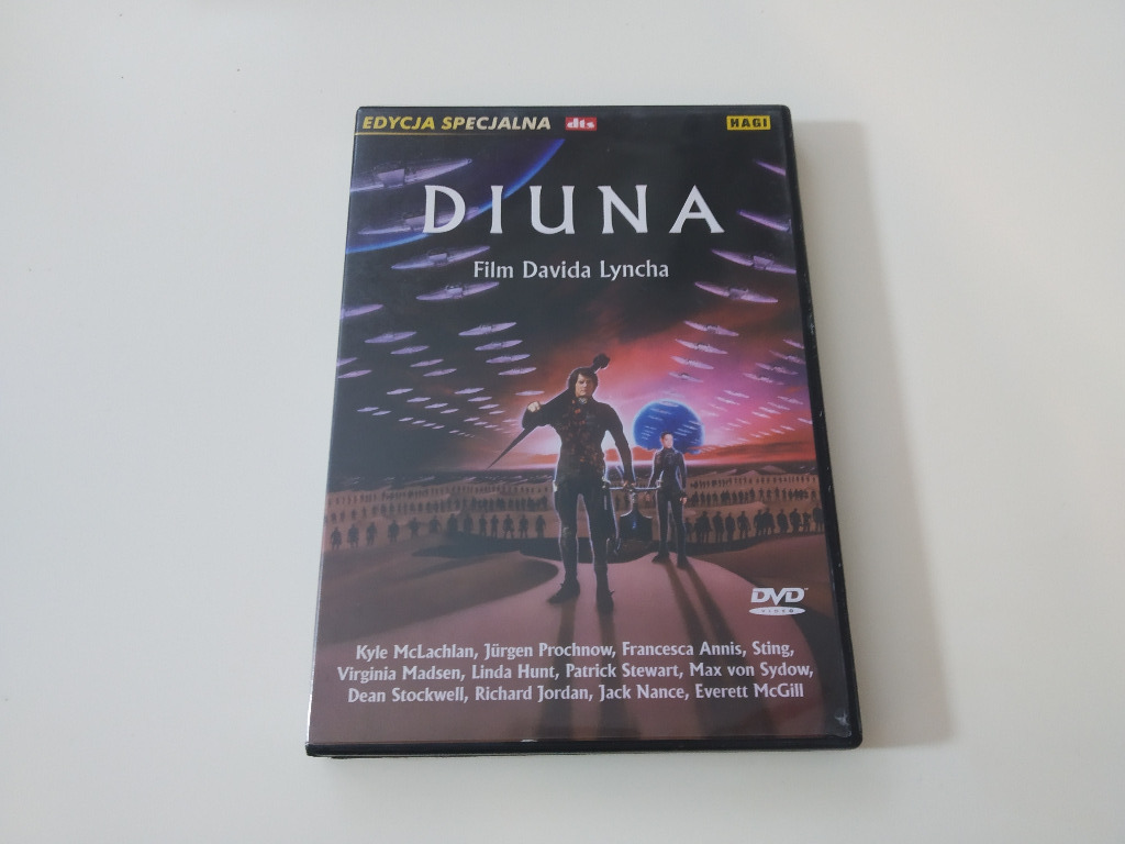 DIUNA- DAVID LYNCH- DVD- POLSKIE WYDANIE -MCLACHLAN, STING - ED ...
