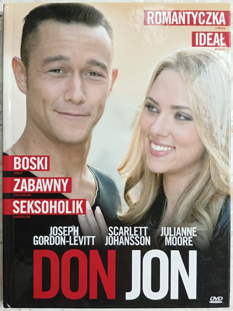 FILM DVD DON JON + książka Scarlett Johansson | Warszawa | Kup teraz na ...