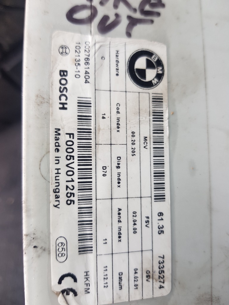 Moduł Sterownik Klapy Bagażnika BMW X5 E70 | Sosnowiec | Kup teraz na ...