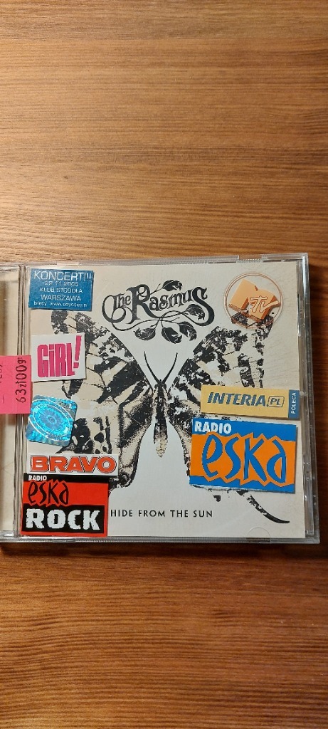 PŁYTA CD THE RASMUS "HIDE FROM THE SUN" | PASZOWICE | Licytacja na ...