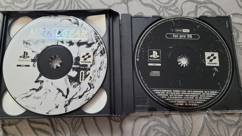 MGS Metal Gear Solid PS1 Playstation | Świdnik | Licytacja na Allegro ...