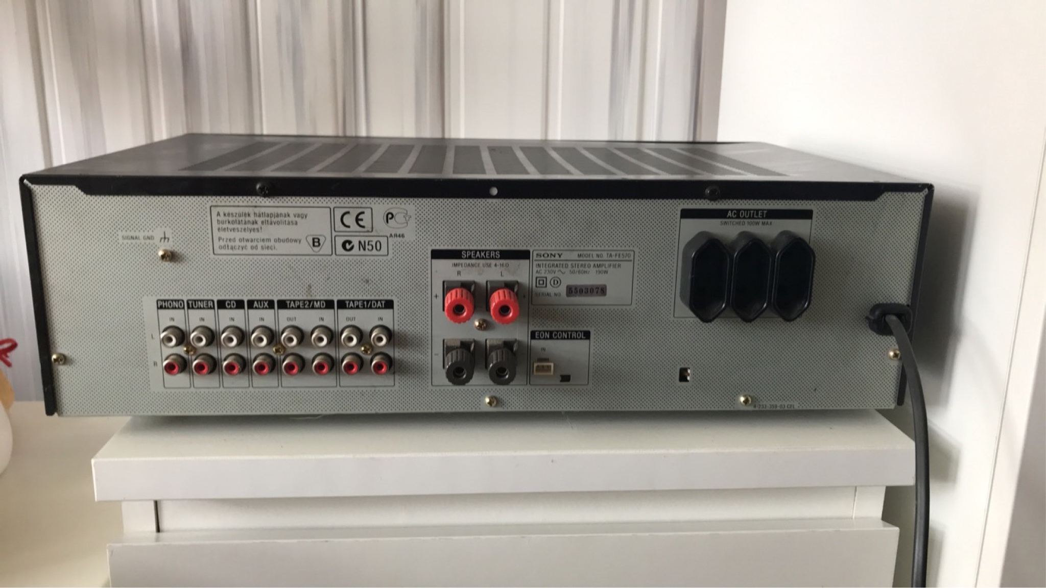 Wzmacniacz Sony TA-FE570 | Czernikowo | Kup teraz na Allegro Lokalnie