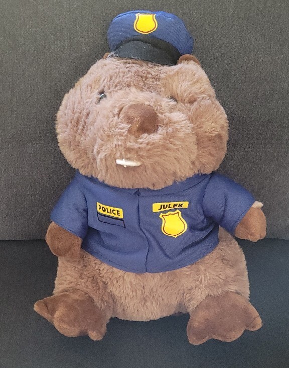 Bóbr Julek policjant | Poznań | Ogłoszenie na Allegro Lokalnie
