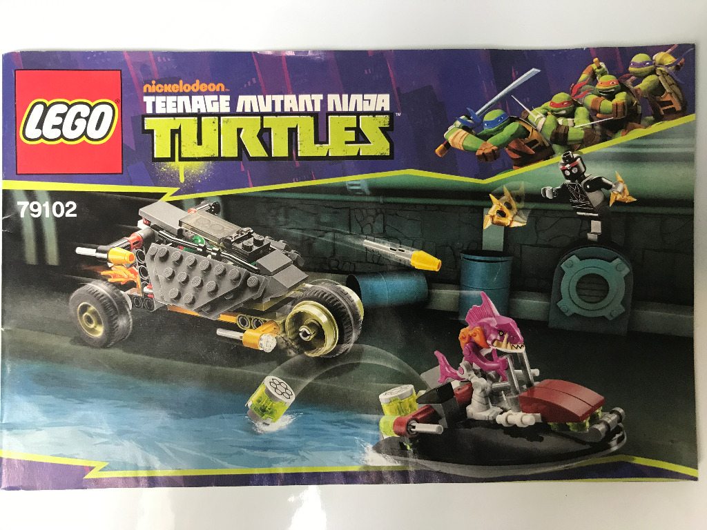 LEGO 79102 Wojownicze Żółwie Ninja - Pościg | Łapino | Kup teraz na ...