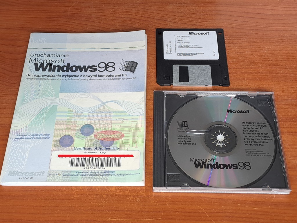Windows 98 Box - Niska cena na Allegro.pl