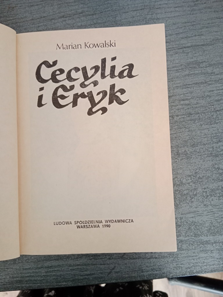 Cecylia i Eryk Marian Kowalski | Gdynia | Kup teraz na Allegro Lokalnie