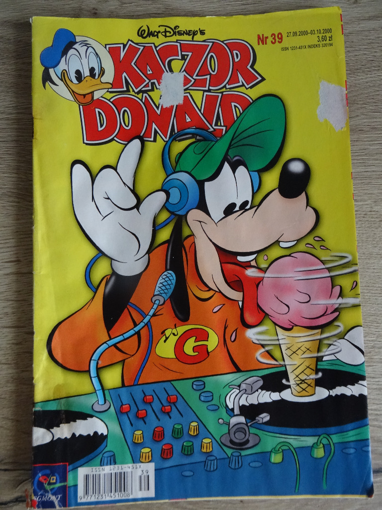 DISNEY__ KOMIKS KACZOR DONALD__ nr 38/2000 | Ostrołęka | Kup teraz na Allegro Lokalnie