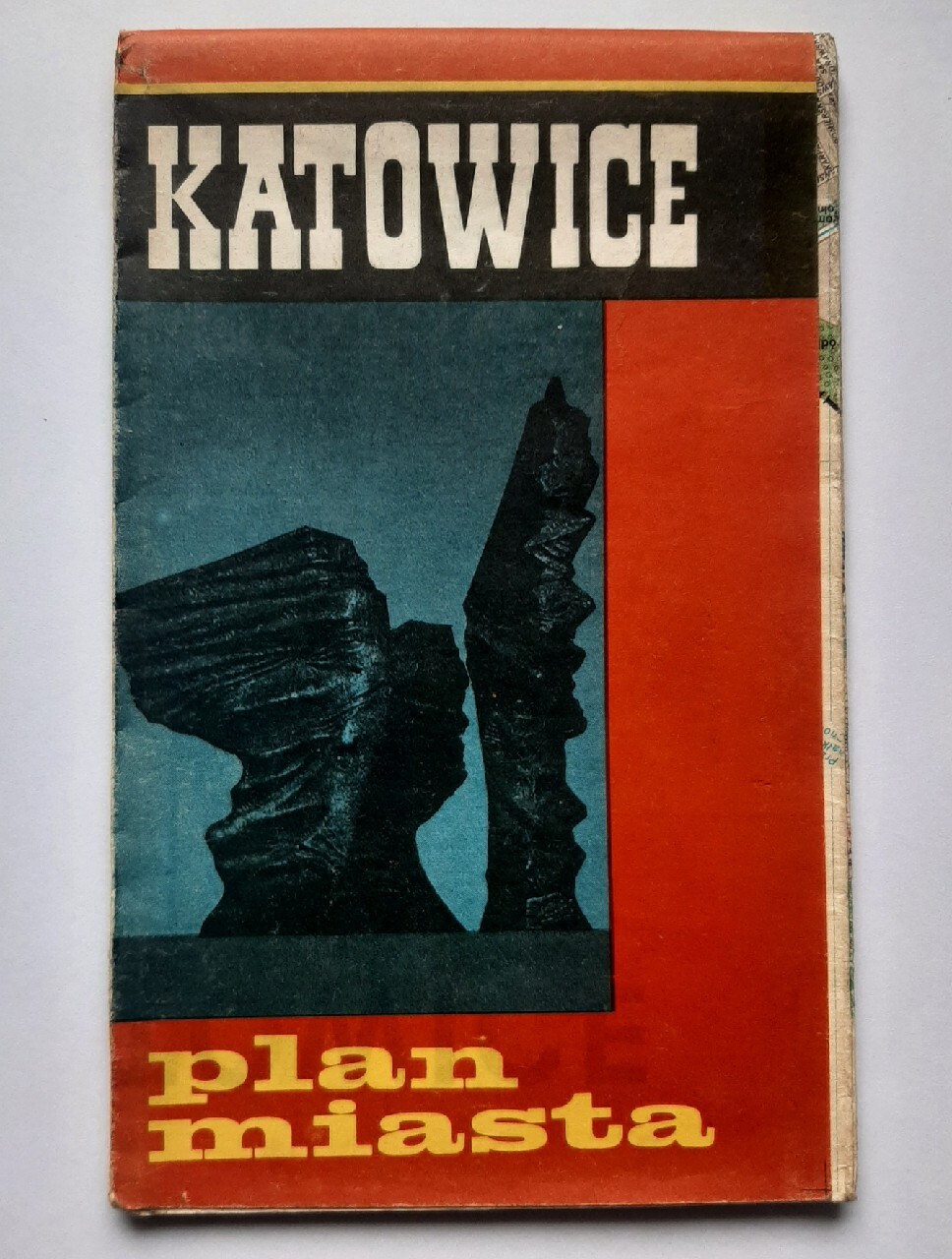 Katowice plan miasta mapa z 1980 roku | Gdańsk | Kup teraz na Allegro Lokalnie