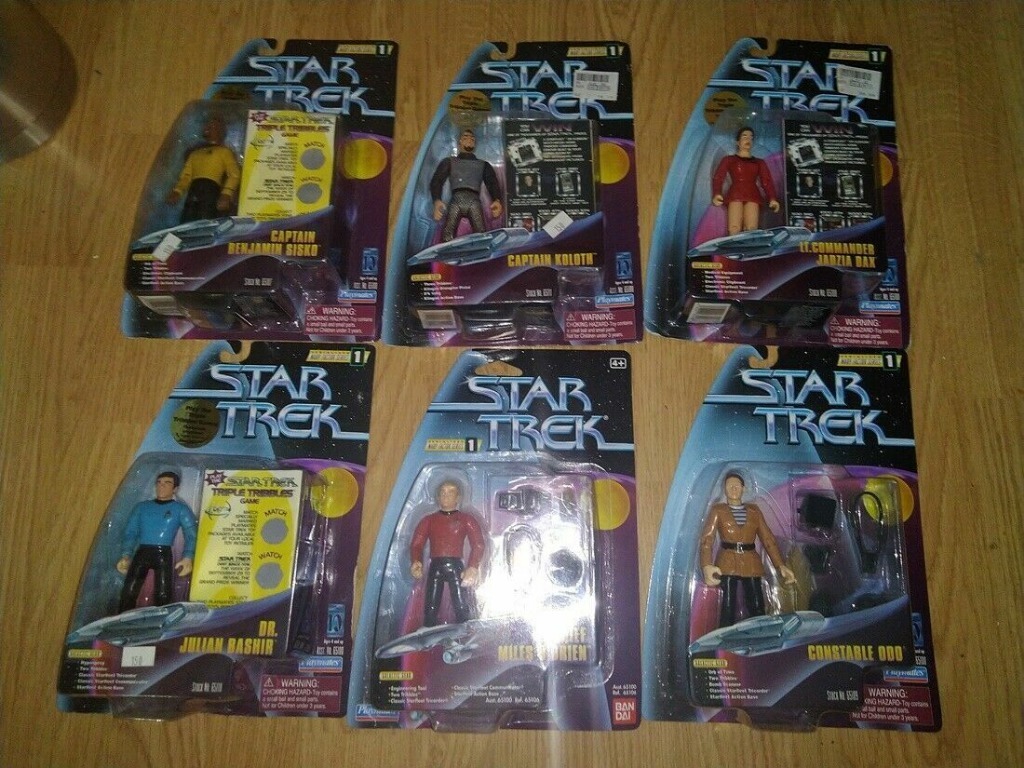 Star Trek Playmates ds9 TRIALS AND TRIBBLE | Elbląg | Kup teraz na ...