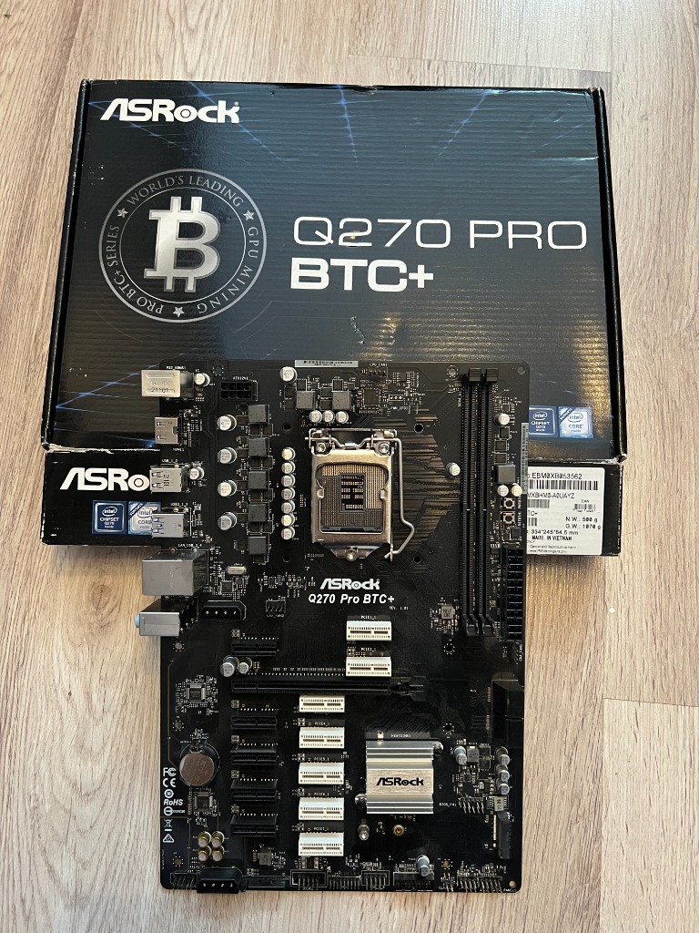 ASRock Q270 PRO BTC+ Pentium G4500 | Kołobrzeg | Kup teraz na Allegro ...
