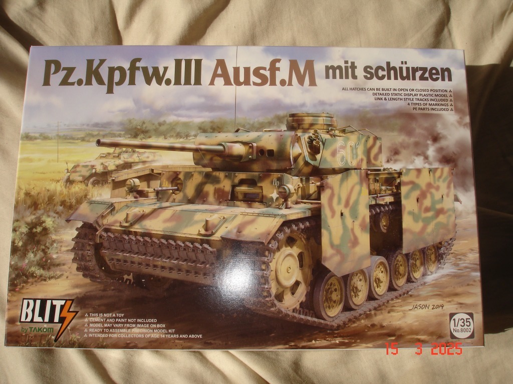 Pz Kpfw III Ausf M operacja Barbarossa KURSK 1 35 Blitz Takom | Wrocław | Kup teraz na Allegro ...