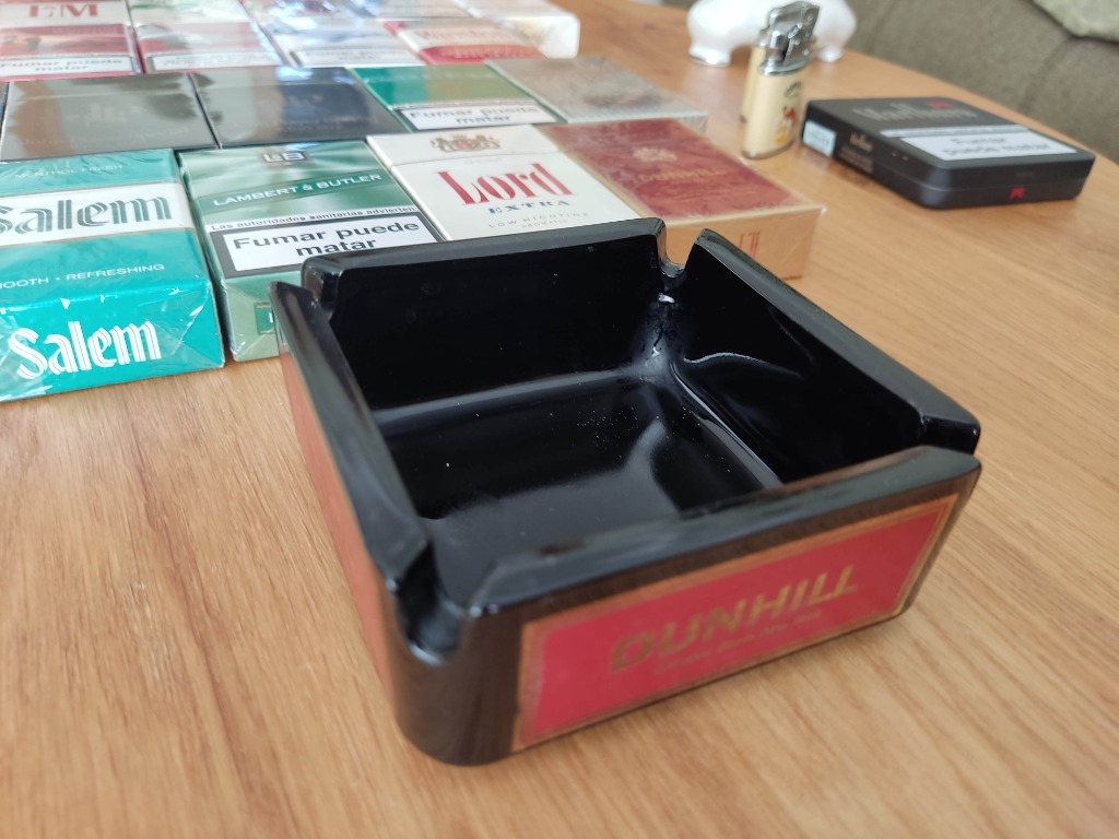 Kolekcjonerska popielniczka PRL PEWEX Dunhill Rothmans Camel | Żary ...