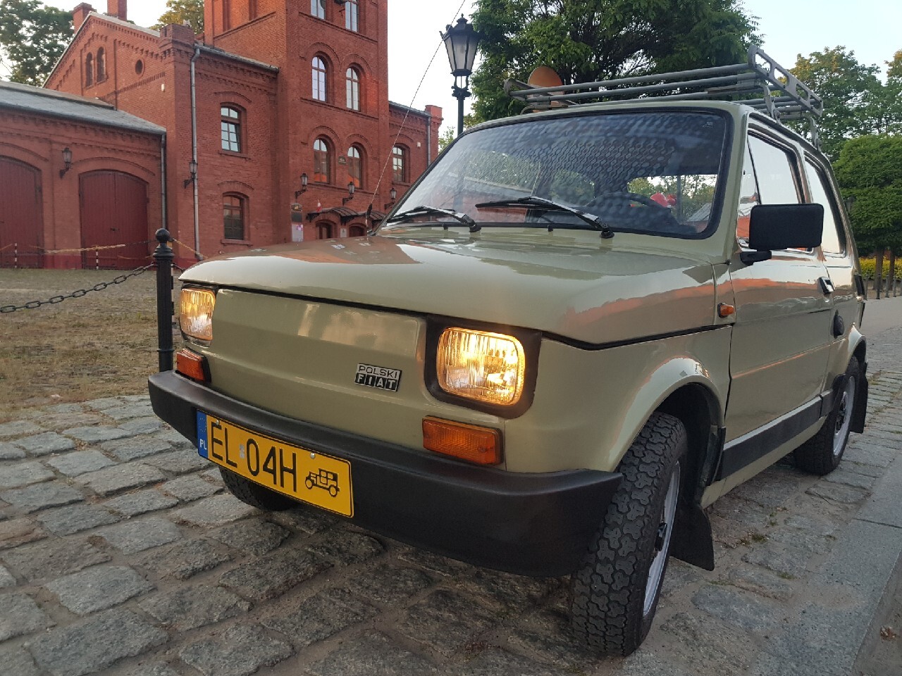 Fiat 126p Maluch, 1986r., zabytek, eksportowy | Łódź | Ogłoszenie na ...