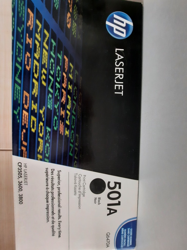 Toner hp Laserjet 501A czarny | Warszawa | Kup teraz na Allegro Lokalnie