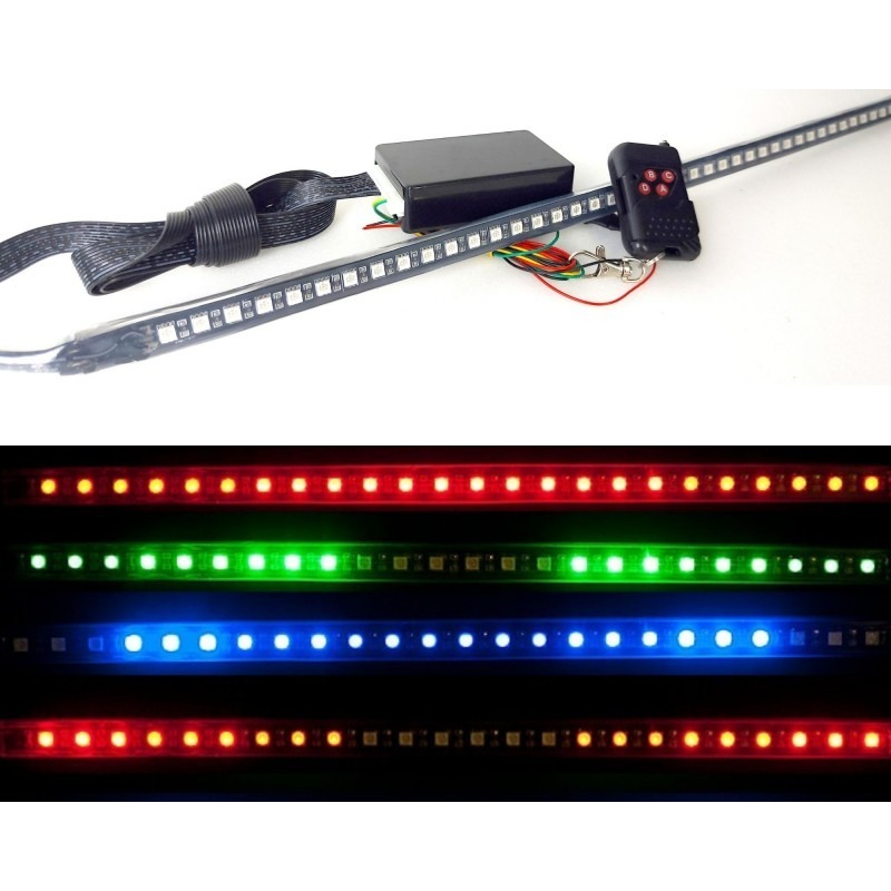 Lampa LED KNIGHT RIDER RGB do samochodu POLICYJNA | Warszawa | Kup ...