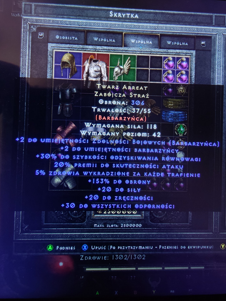 D2R twarz arreat hełm arreat face HC Leader PC/PS | Elbląg | Ogłoszenie ...