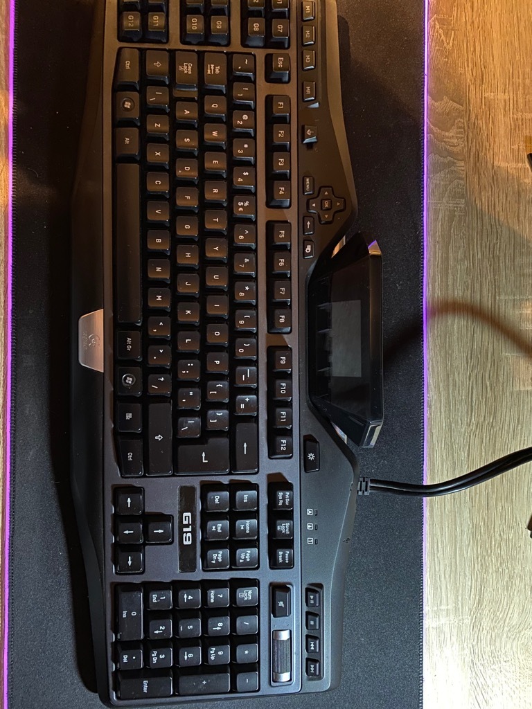 Logitech G19 Gaming Keyboard czarna USB! Unikat! | Goworowo | Kup teraz ...