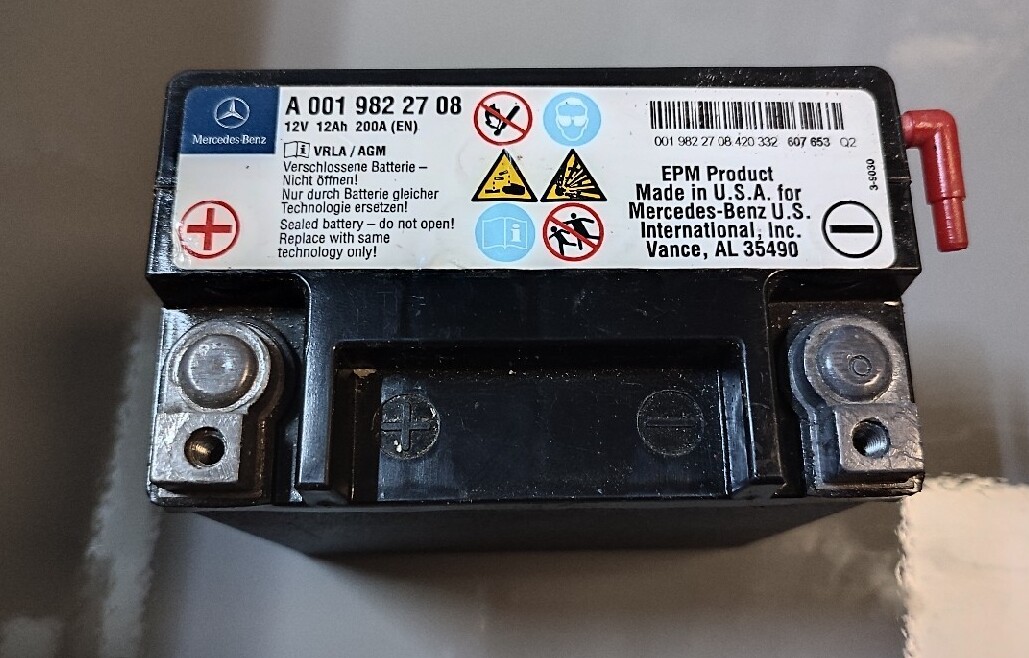 Mercedes Benz Akumulator Dodatkowy Agm A0019822708 | Legnica | Kup ...