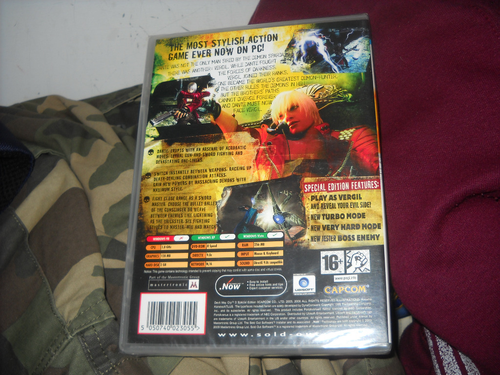 Devil May Cry 3 Dante's Awakening Edycja S NOWA PC | Bytom | Kup teraz na Allegro Lokalnie