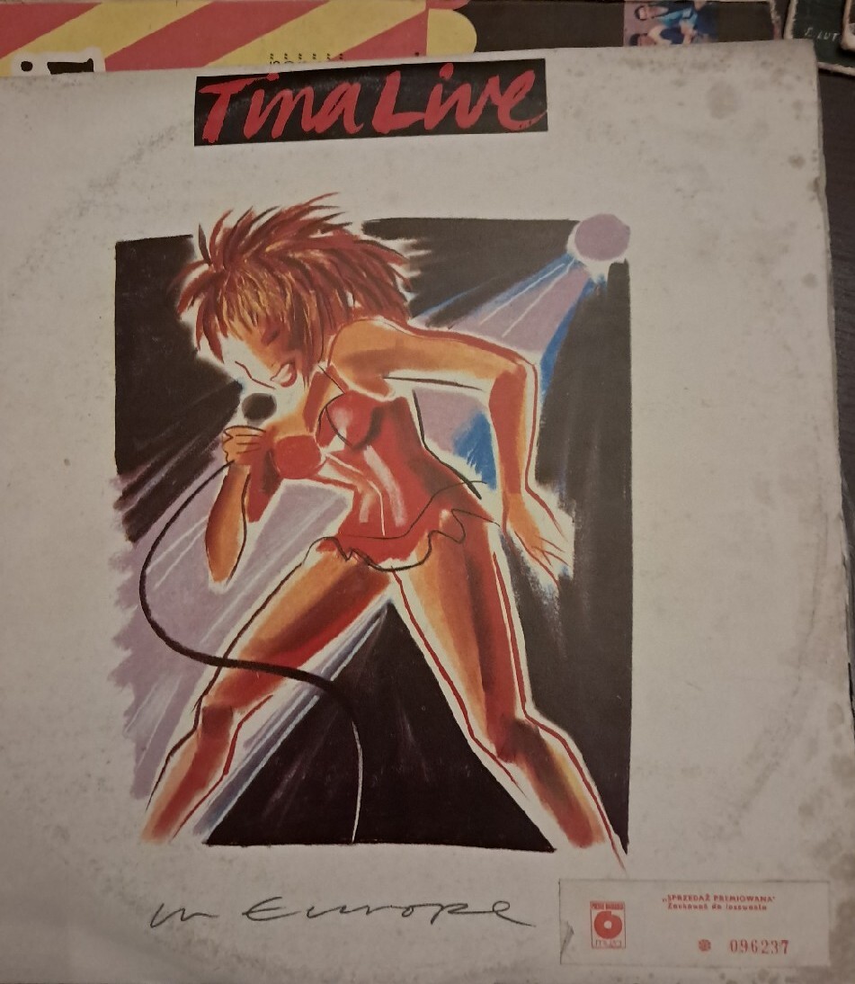 Płyta winylowa Tina Turner TINA LIVE IN EUROPE | Radzionków | Kup teraz na Allegro Lokalnie