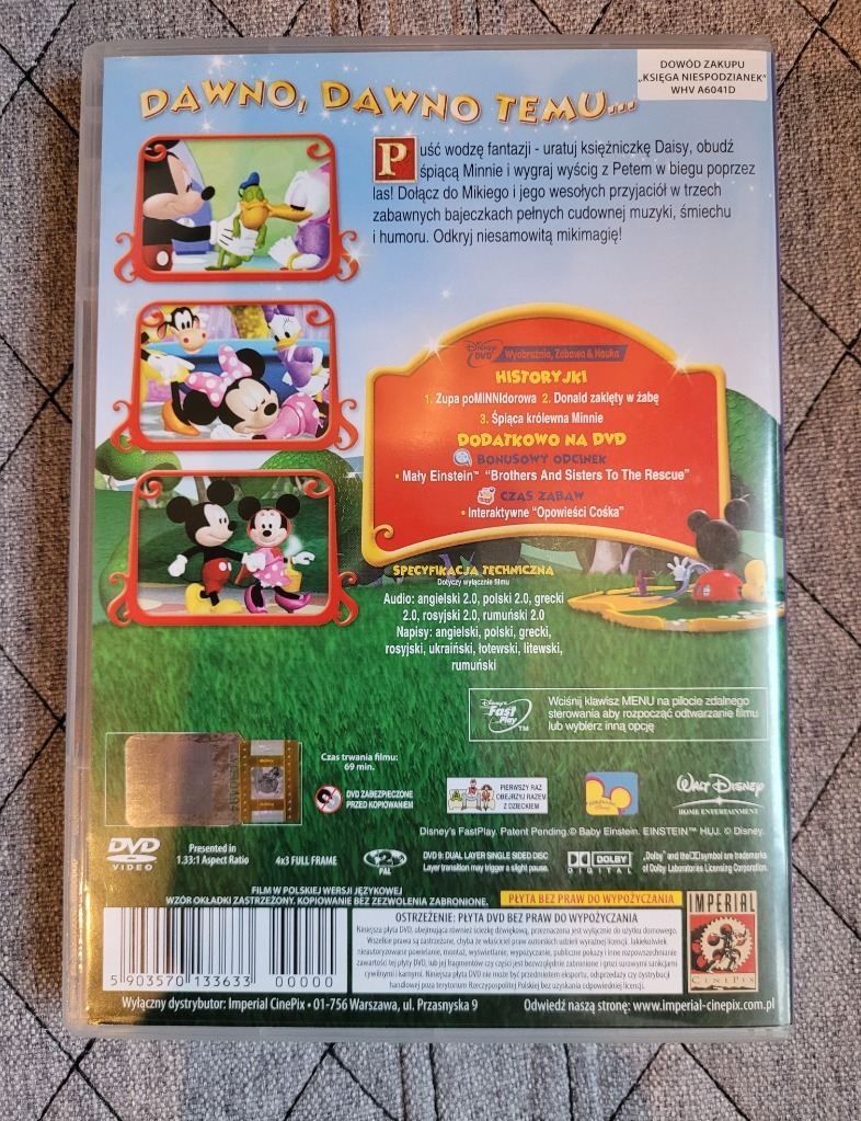 Klub Przyjaciół Myszki Miki - DVD | Słupca | Kup teraz na Allegro Lokalnie