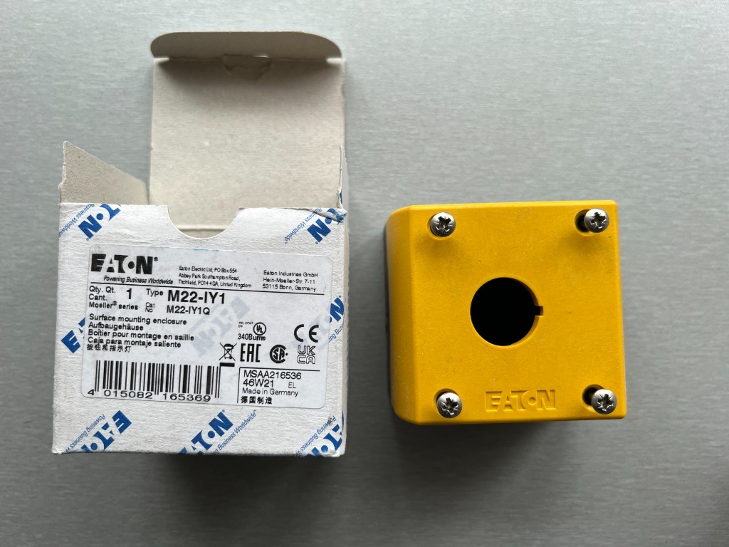 Eaton 216536 M22IY1 Obudowa kasety 1otworowa | Gliwice | Kup teraz na Allegro Lokalnie