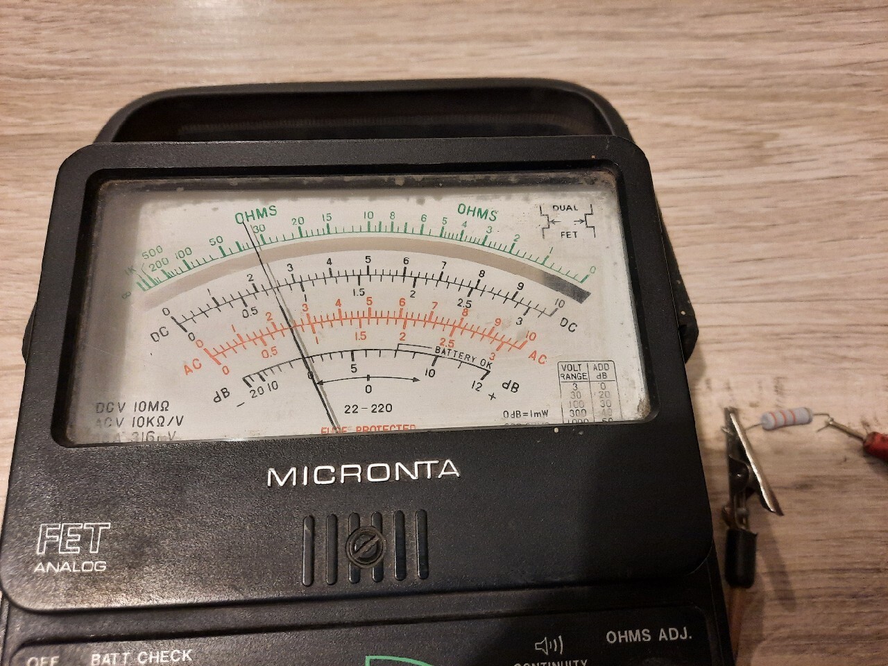 Multimetr analogowy MICRONTA 22-220 FET Analog | Polkowice | Licytacja ...