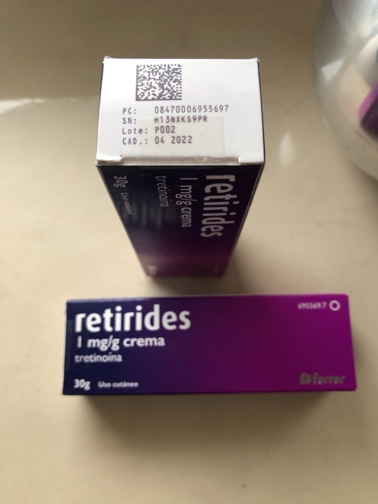 Krem Retirides 1mg Tretinoina 0,1% Tretynoina | Ząbki | Kup teraz na ...