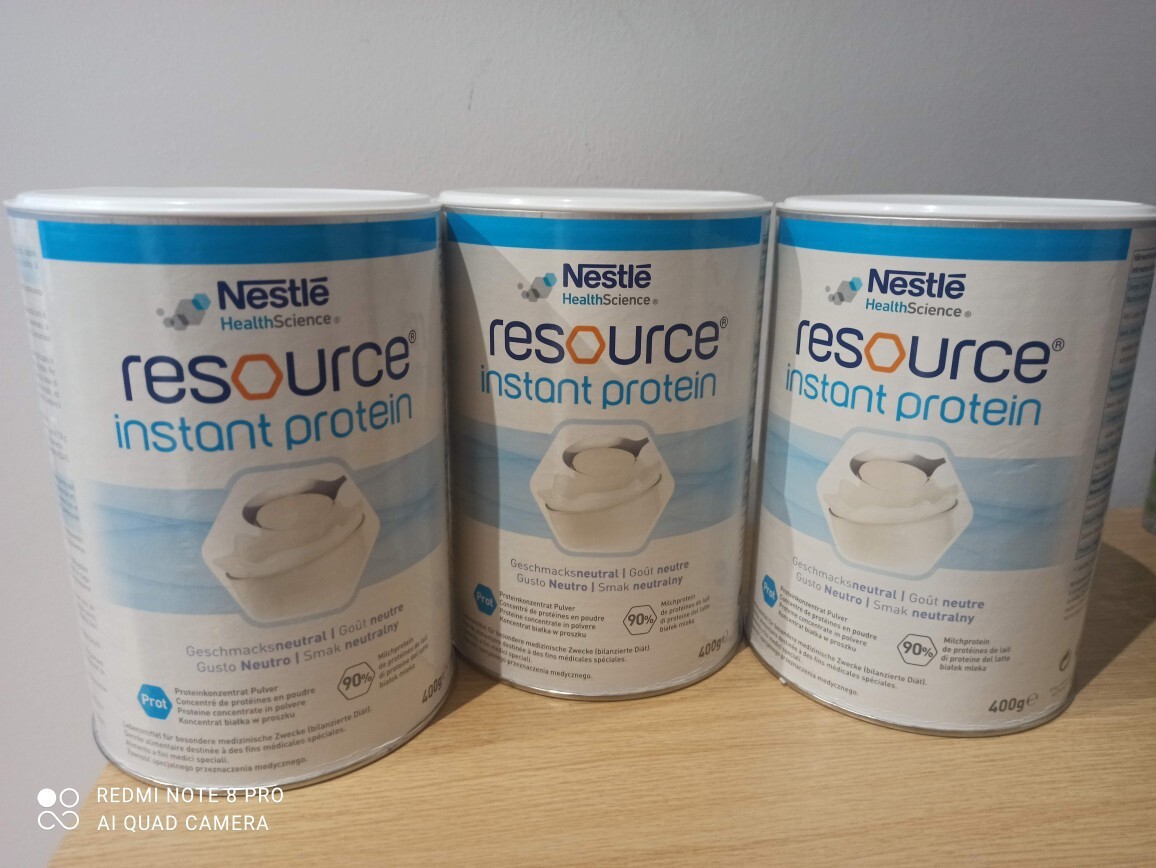 Resource Instant Protein x 3 | Lublin | Kup teraz na Allegro Lokalnie