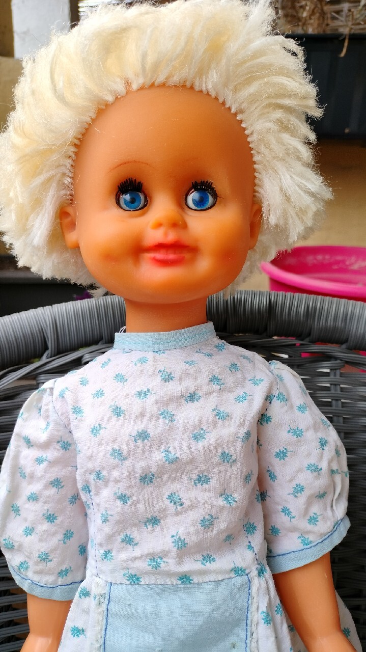 STARA LALKA PRL KRAWAL GABRIELA ORYGINALNY STRÓJ | Czeladź | Kup teraz ...