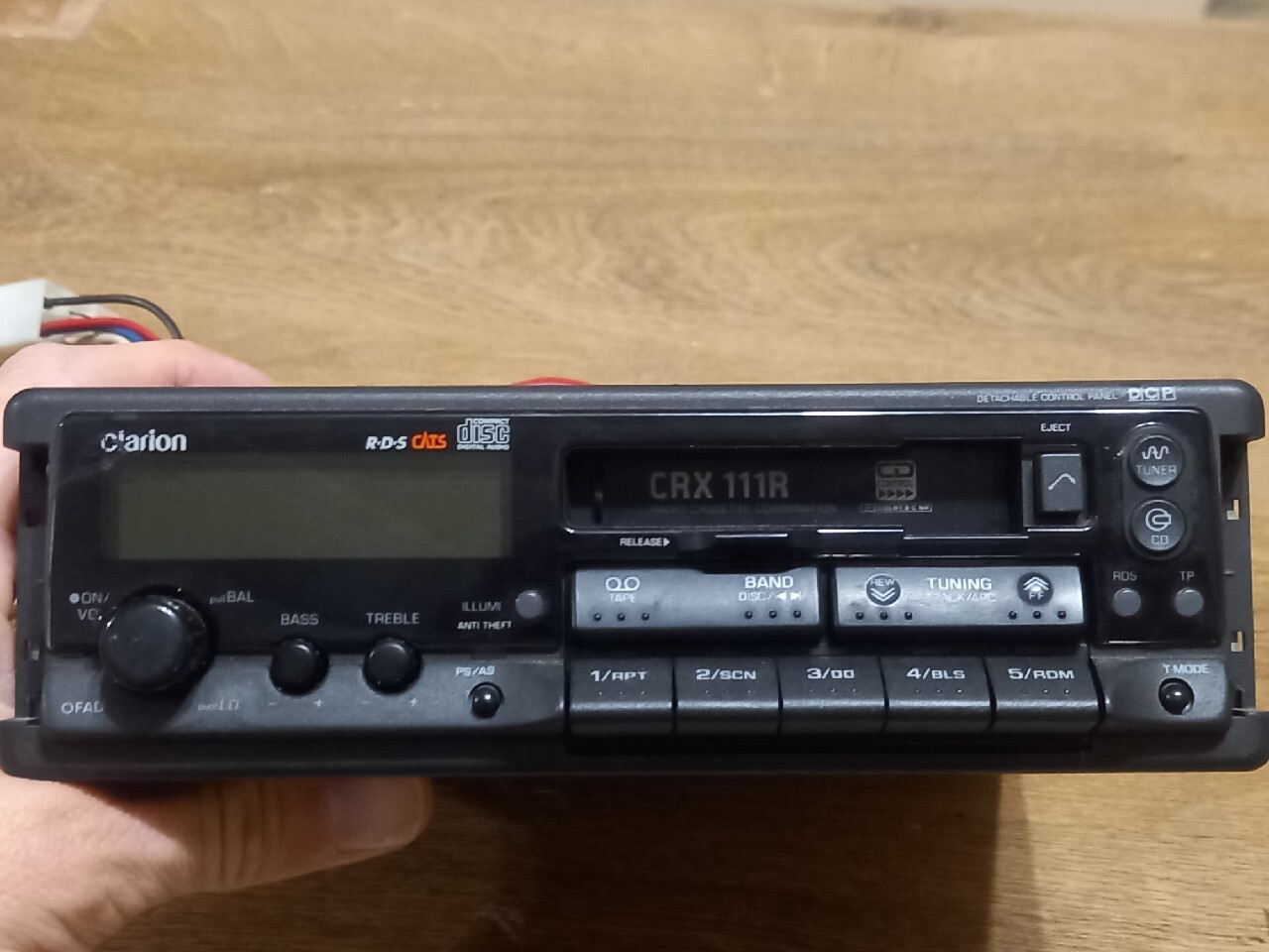 Radio Clarion CRX 111R 1990r Japan Vintage | Bestwina | Licytacja na ...