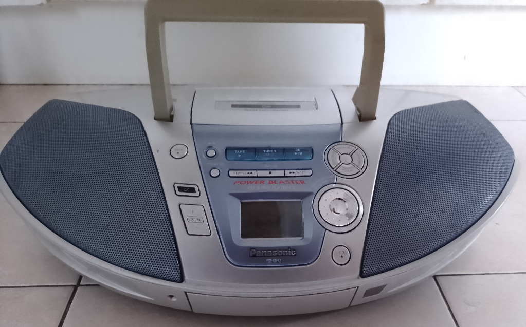 Panasonic RX-ES27 RADIOMAGNETOFON BOOMBOX | wIRY | Kup teraz na Allegro ...