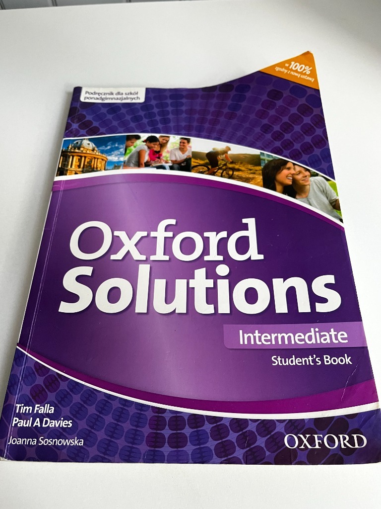 Oxford Solutions Intermedaite Student's Book | Tuchola | Kup teraz na ...