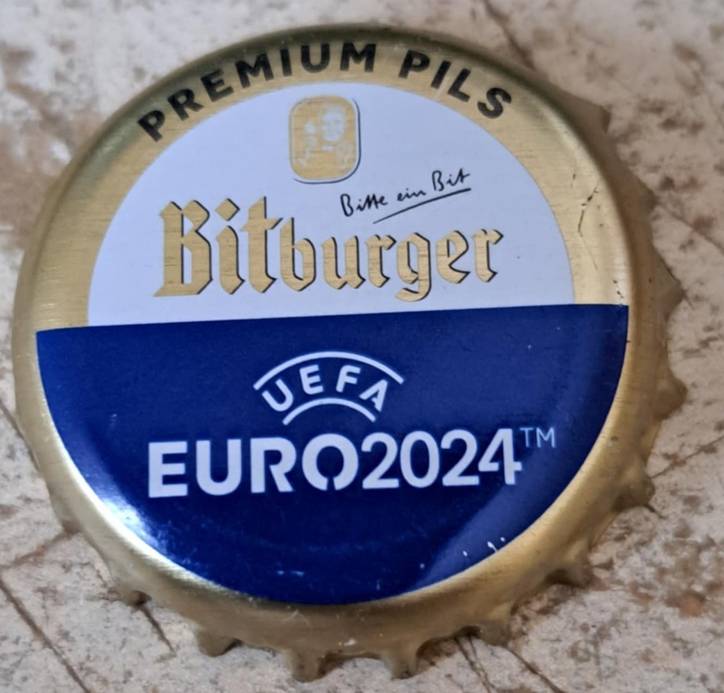 Bitburger Premium Pils UEFA EURO 2024 | ZALESZANY | Kup teraz na ...