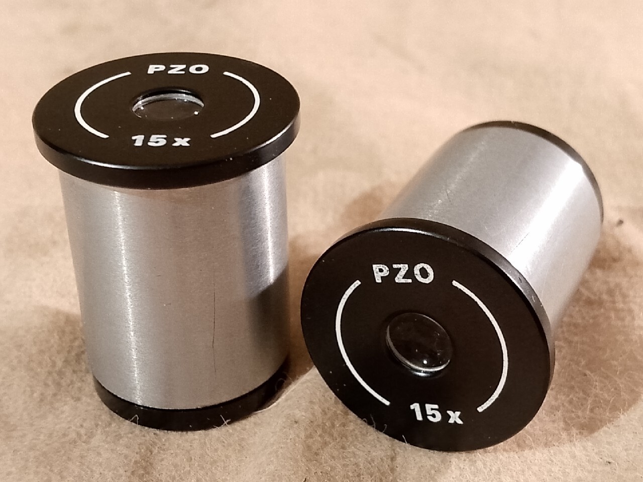 Para okular mikroskop PZO 15x zeiss amplival leitz studar biolar mb30 ...