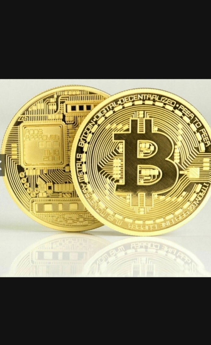 Bitcoin Moneta kolekcjonerska pozłacana 2019 | Sanok | Kup teraz na ...