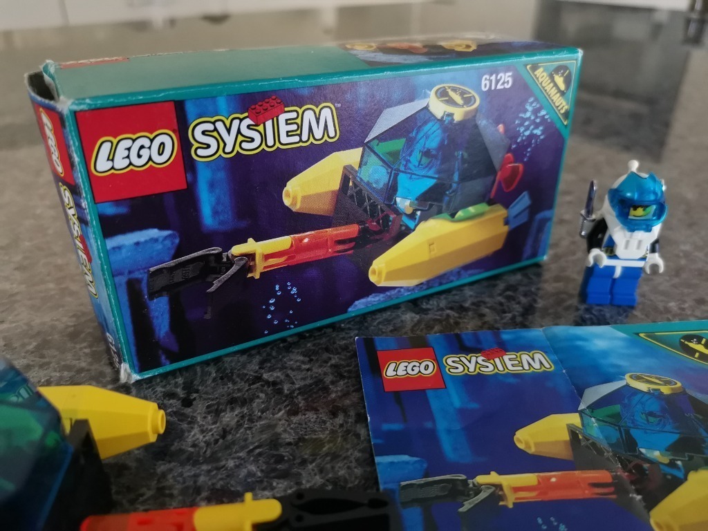 LEGO 6125 Sea Sprint 9 Aquanauts Aquazone BOX | Gdańsk | Licytacja na ...