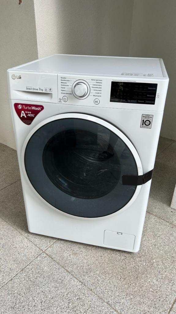 Używana pralka LG Direct Drive, 7kg, 1400 obrotów | Osowiec | Kup teraz ...