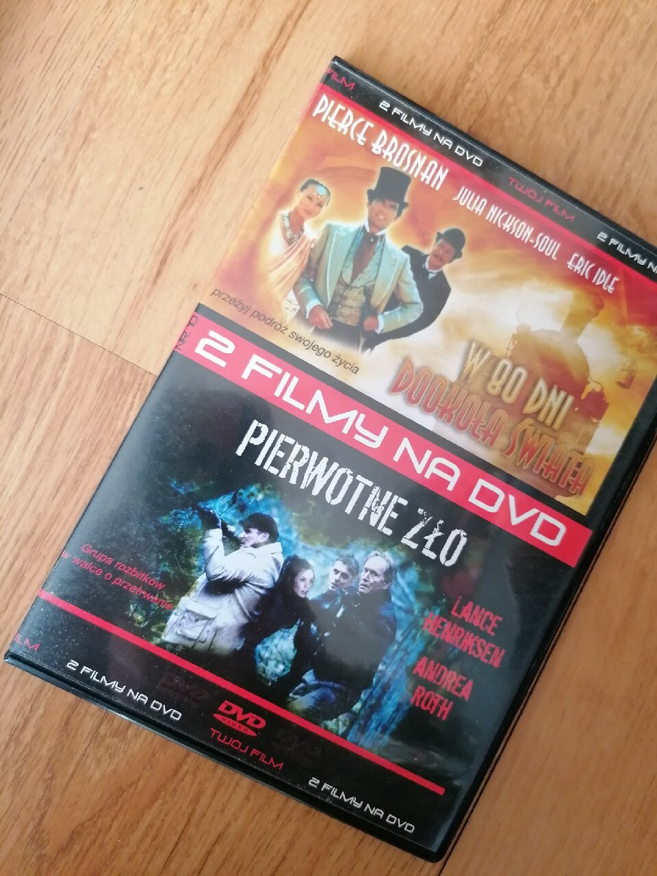 Zestaw 2 filmów na płycie dvd | SZYNWAŁD | Kup teraz na Allegro Lokalnie
