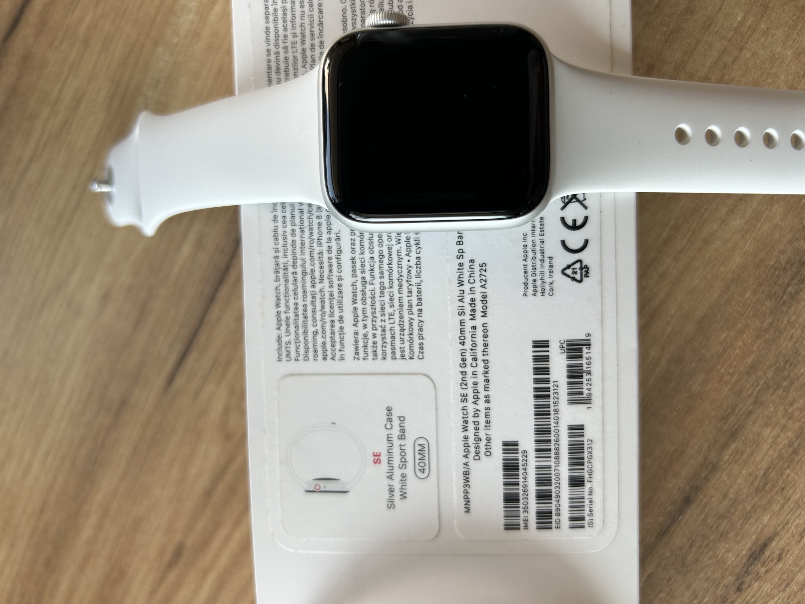 Apple Watch SE 2 silver, 40 mm, gwarancja, nowy | Katowice | Kup teraz ...