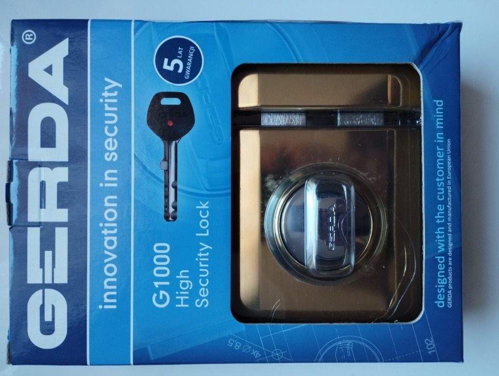 Gerda G1000 High Security Lock | Boguchwałowice | Ogłoszenie na Allegro ...