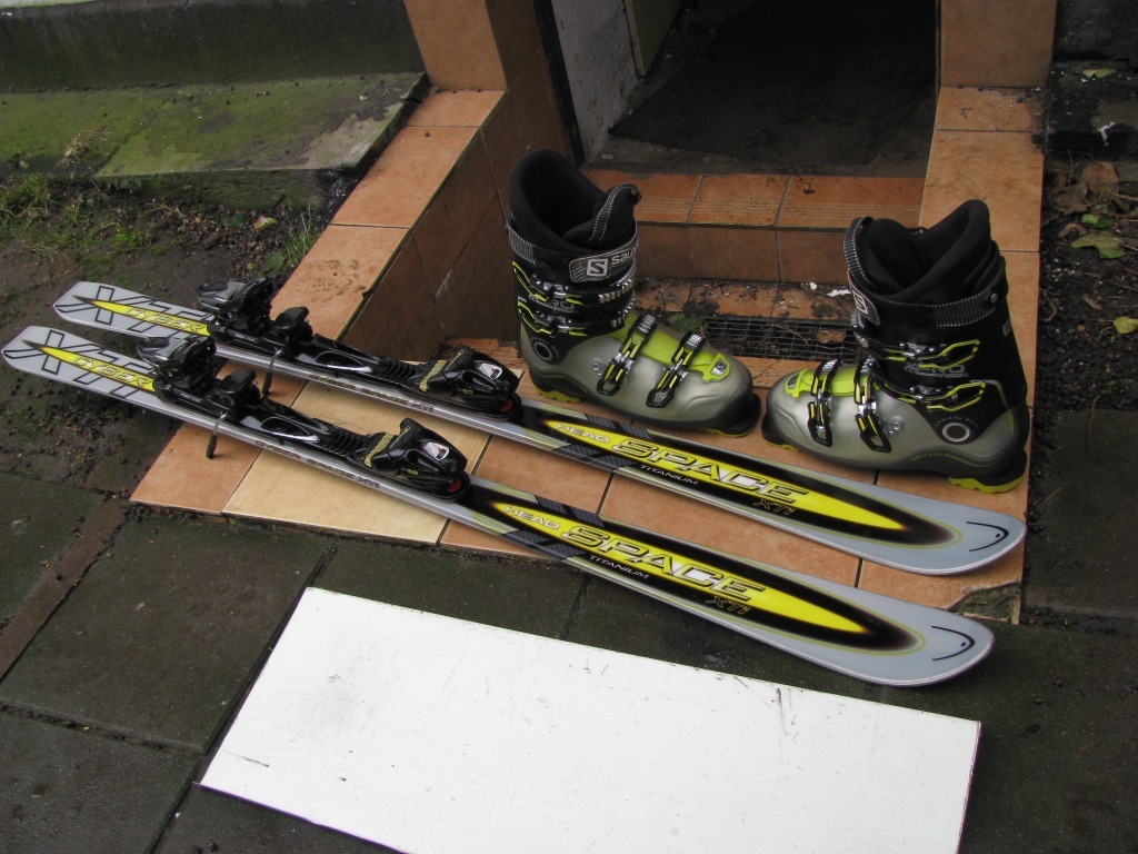 Narty 160 - Narty Zjazdowe (zjazdówki) - Allegro.pl