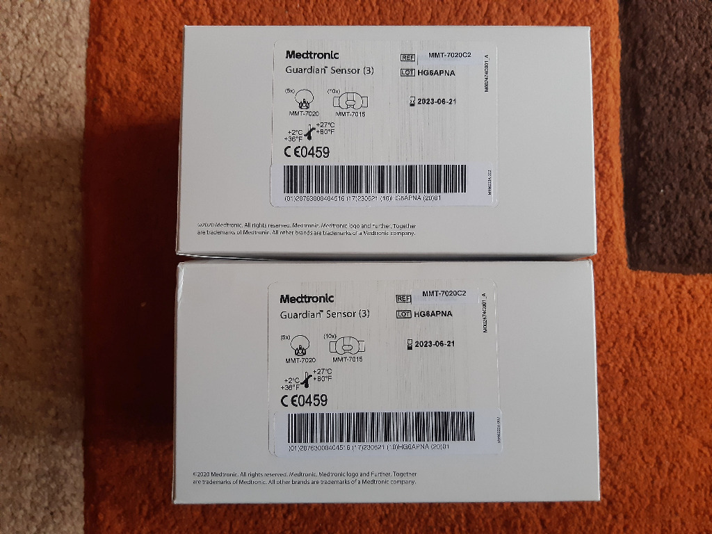 Medtronic Guardian (3) Sensor MMT-7020 | Pacanów | Kup teraz na Allegro ...