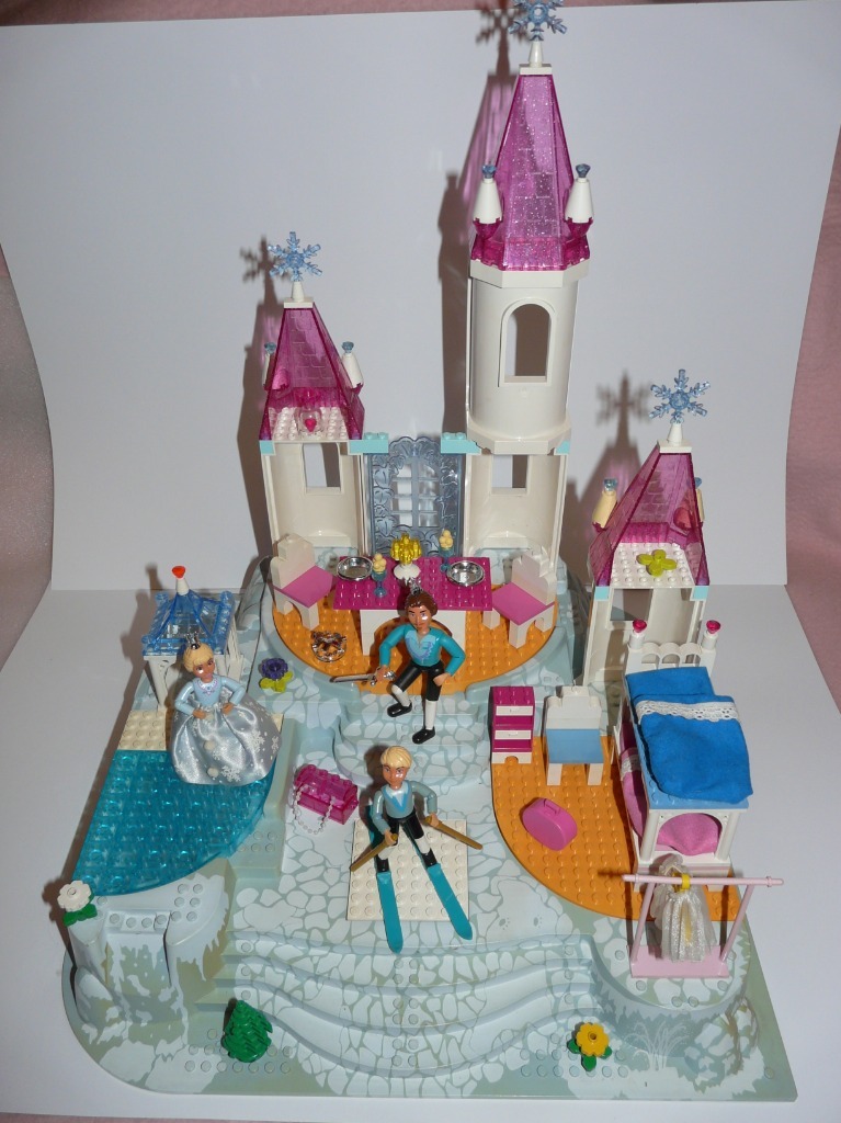 Lego belville scala friends lodowy Pałac Zamek księżniczki płyta 3D 48 ...